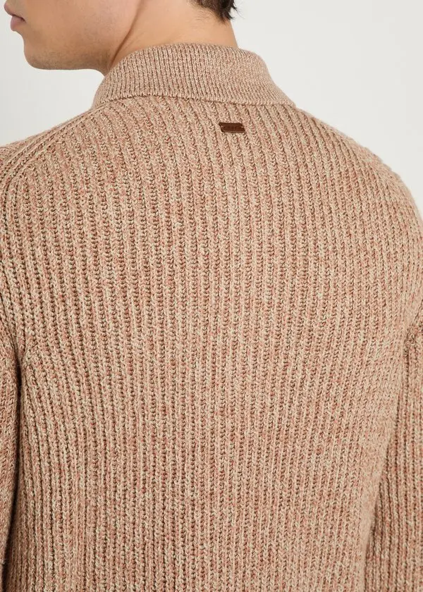 TOD'S Ribbed Cotton-knit Cardigan