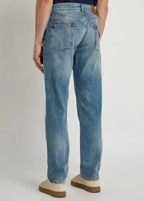 Dolce & Gabbana Straight-leg Stretch- Jeans - Denim