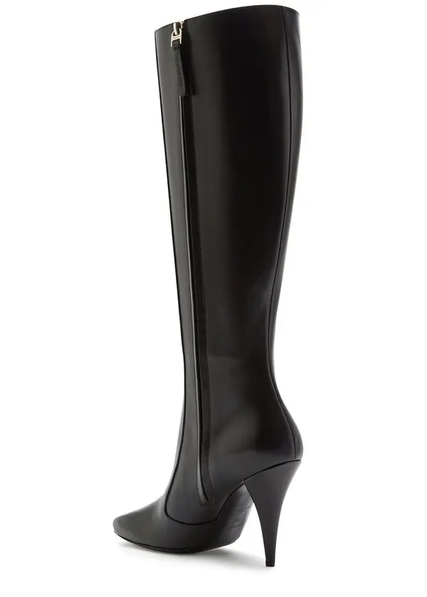 Givenchy Sliced 95 Leather Knee-high Boots