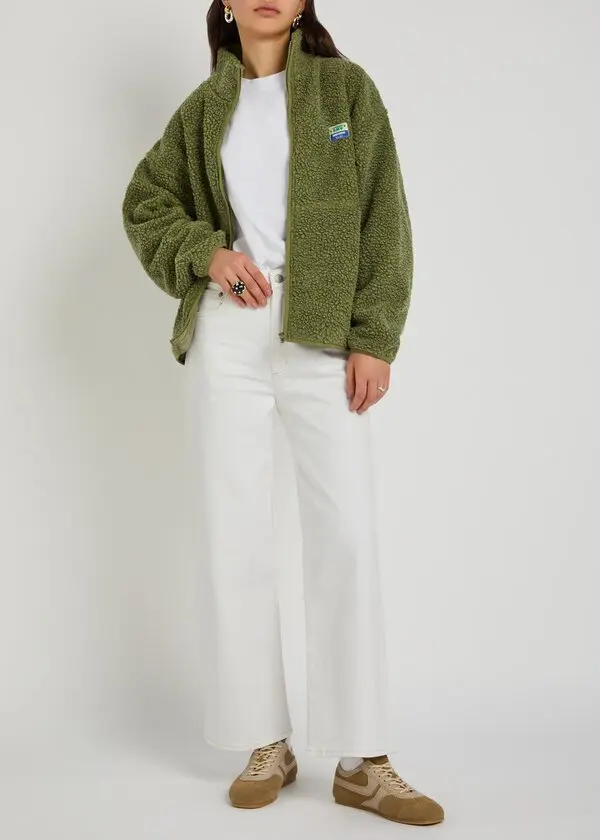AGOLDE Harper Crop Straight-leg Jeans - White