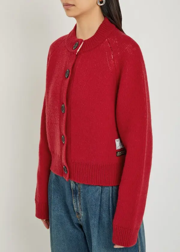B.B. WALLACE Sherman Wool And Cashmere-blend Cardigan