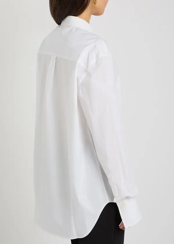 Another Tomorrow Cotton-poplin Shirt