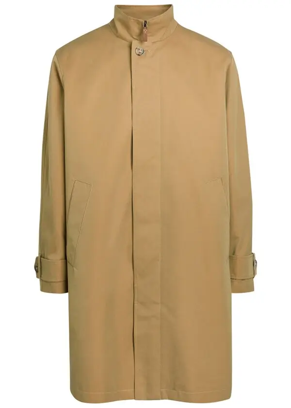 TOD'S Cotton Trench Coat - Beige