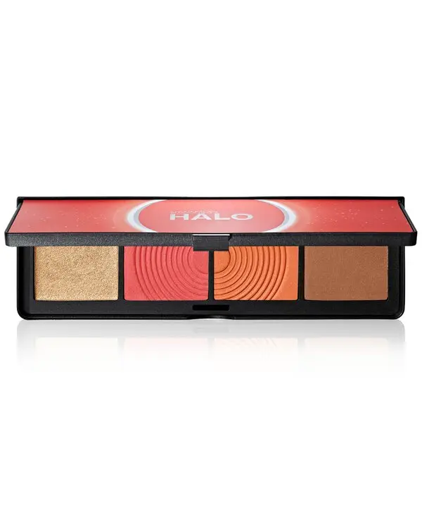 Smashbox Halo Sculpt + Glow Face Palette With Vitamin E - Coral Saturation