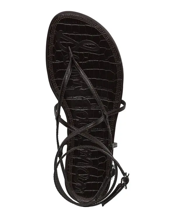 Sam Edelman Clarra Strappy Sandals - Cafe Noir