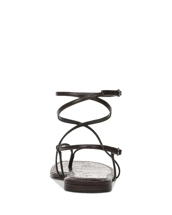 Sam Edelman Clarra Strappy Sandals - Cafe Noir