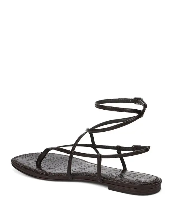 Sam Edelman Clarra Strappy Sandals - Cafe Noir