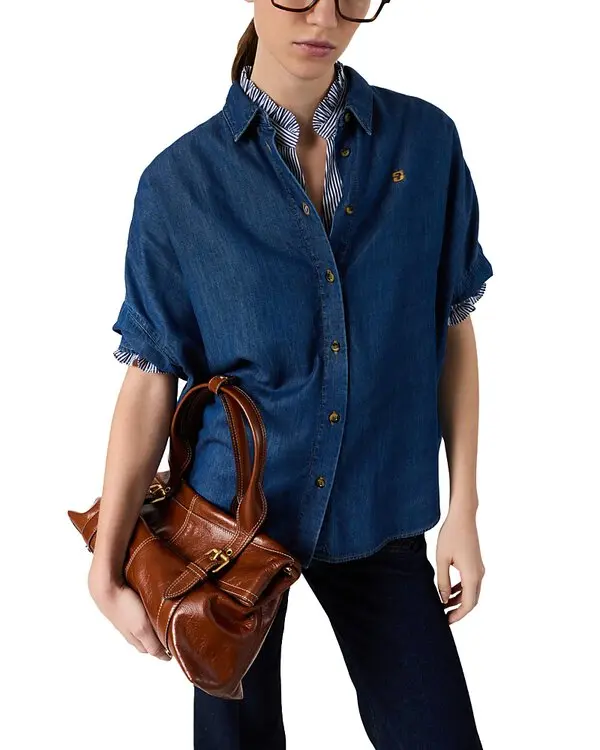 Gerard Darel Cess Button-front Shirt