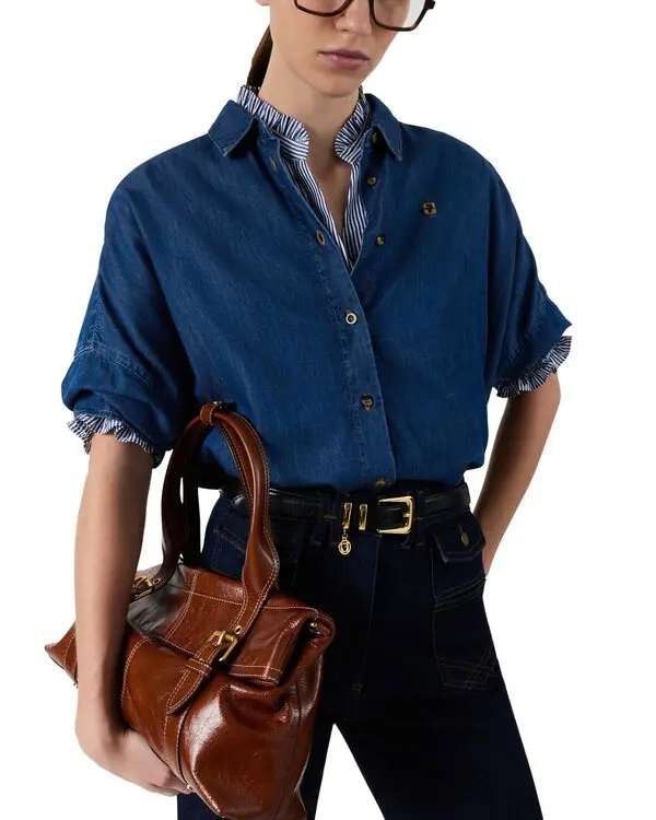 Gerard Darel Cess Button-front Shirt