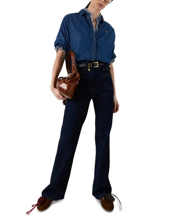 Gerard Darel Cess Button-front Shirt