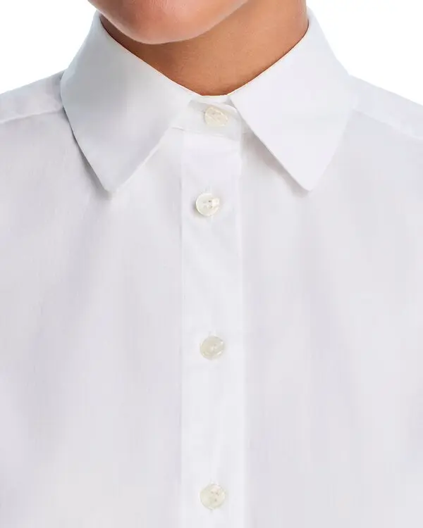 PERFECTWHITETEE Naomi Crop Shirt