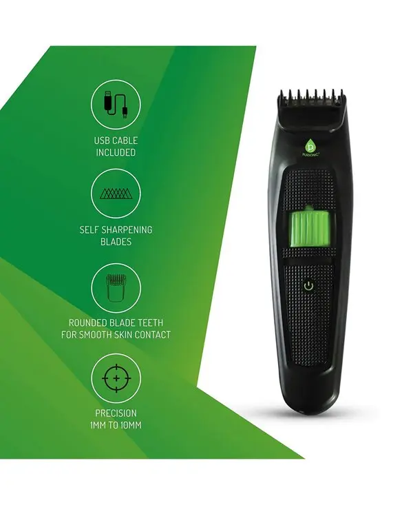 PURSONIC Full-range Grooming: 4-piece Beard Care Set