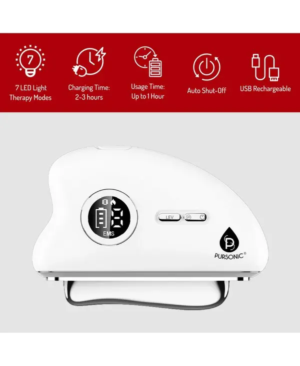 PURSONIC Led Rejuvenation Bundle Â 7-in-1 Sculpting Wand
