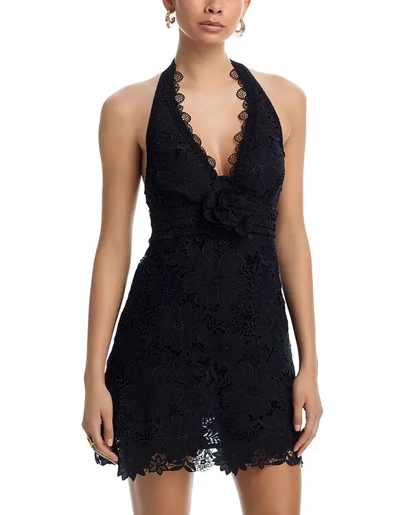Waimari Calypso Mini Dress - Black