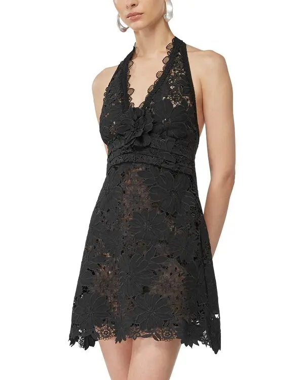 Waimari Calypso Mini Dress - Black