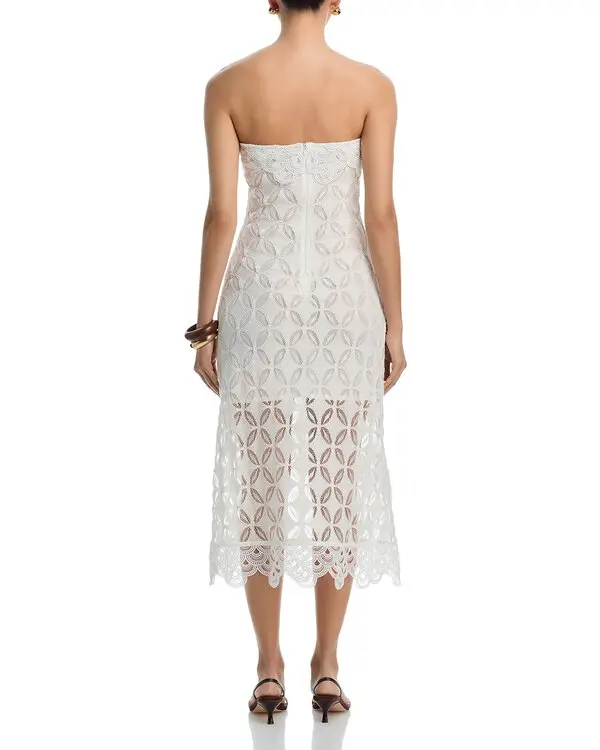Waimari Azura Midi Dress - White