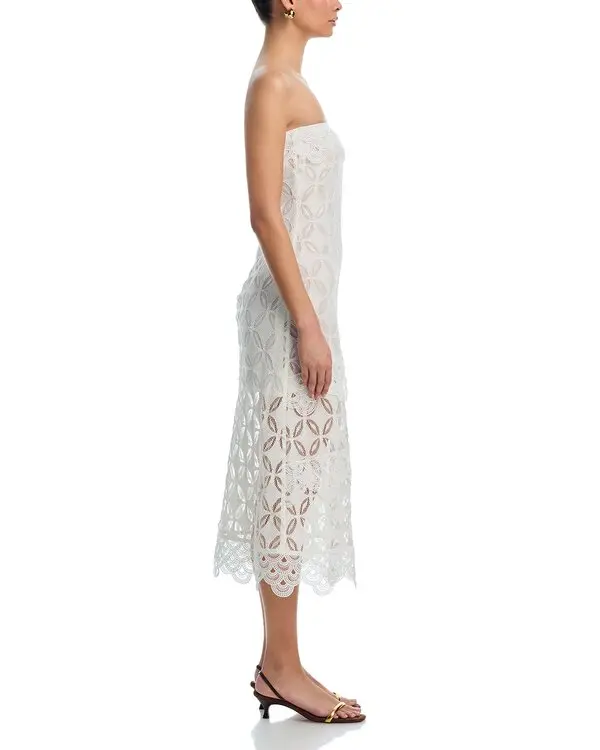 Waimari Azura Midi Dress - White