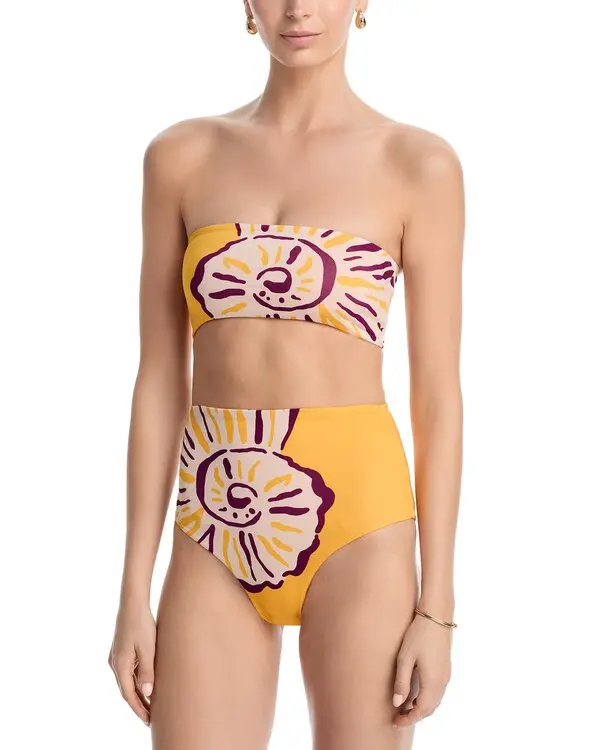 CALA DE LA CRUZ Grecia Bikini Top - Calicoama