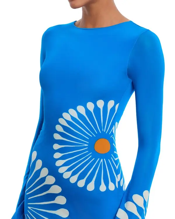 CALA DE LA CRUZ Maisha Mini Dress - Fiori