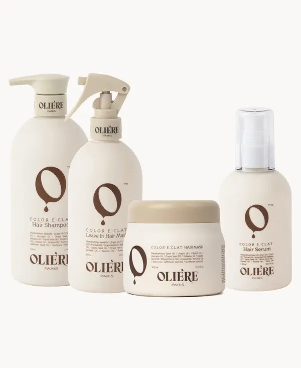 OLIERE PARIS Color Eclat Repairing Hydrating Color-protecting Hair Care Set $288 Value - No Color
