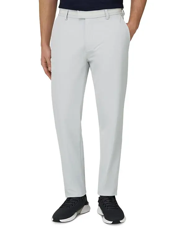 Boggi Milano B Tech Stretch Nylon Trousers - Ice