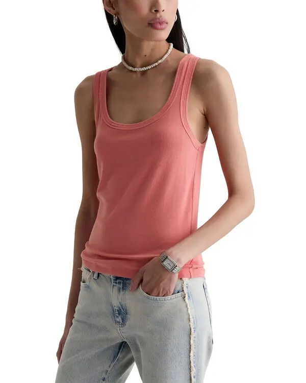 Ag Essential Tank Top - Orange Spritz