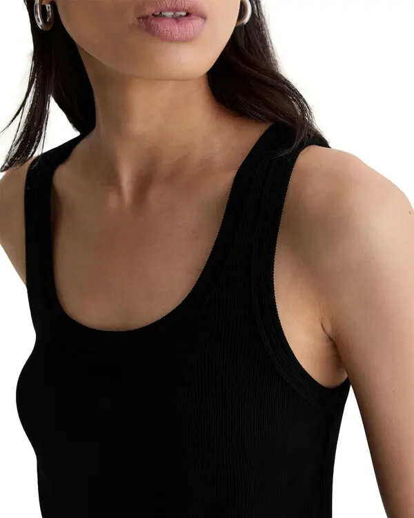 Ag Essential Tank Top - Super Black