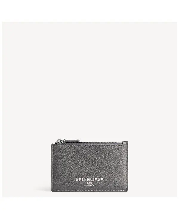 Balenciaga Credit Long Coin And Card Holder - Grey