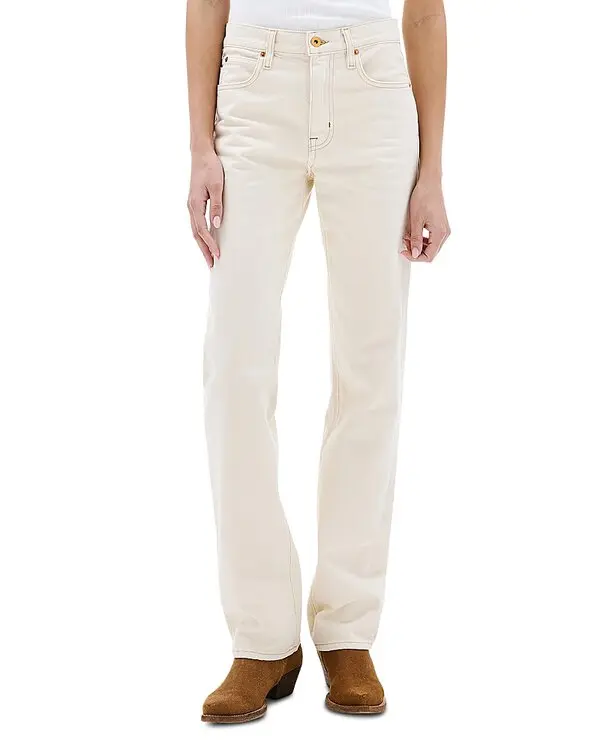 SLVRLAKE Pheonix High-rise Straight Leg Jeans