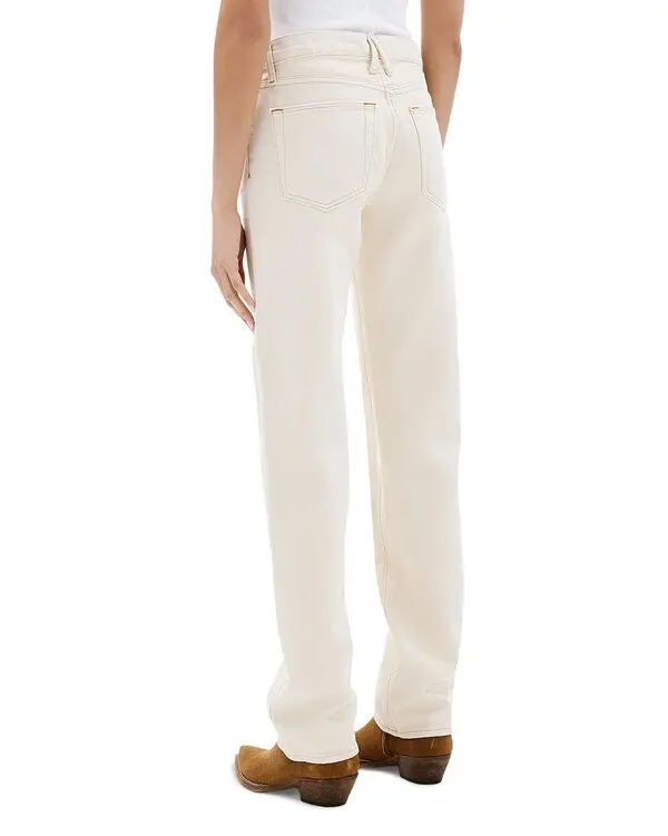 SLVRLAKE Pheonix High-rise Straight Leg Jeans