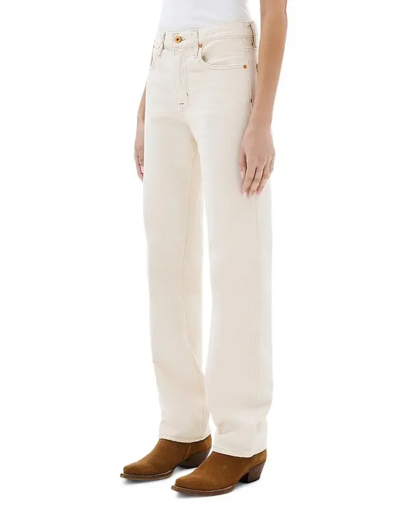 SLVRLAKE Pheonix High-rise Straight Leg Jeans