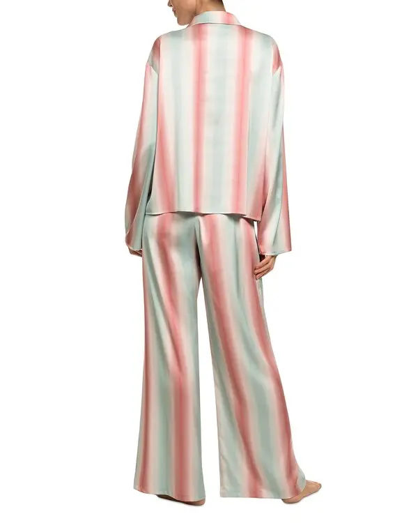 MIDNIGHT BAKERY Satin Pajama Set - Mint