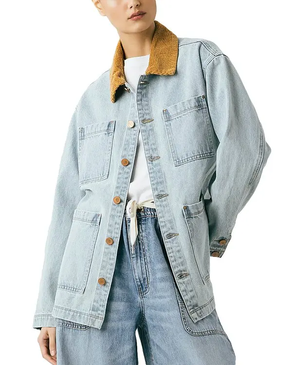 Blanknyc Oversized Denim Barn Jacket