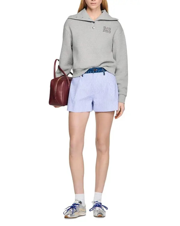 Sandro Fleece Sweatshirt