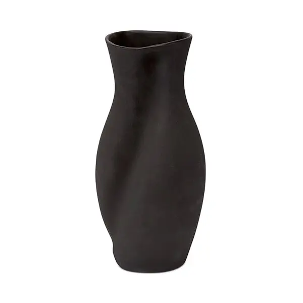 DUMAE Sejuour Helena Tall Vase - Raw Noir