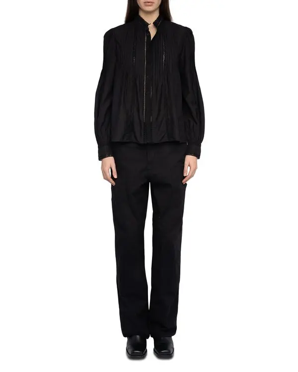 Zadig&Voltaire Timz Tomboy Shirt - Black