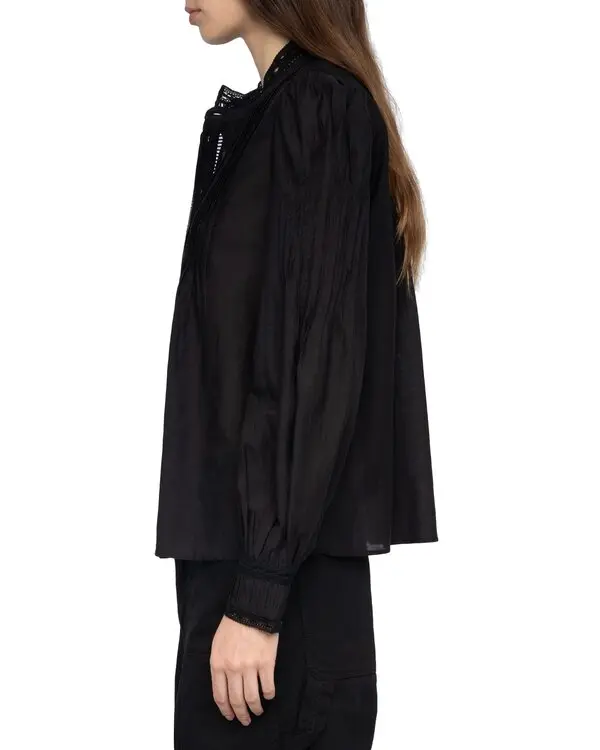 Zadig&Voltaire Timz Tomboy Shirt - Black