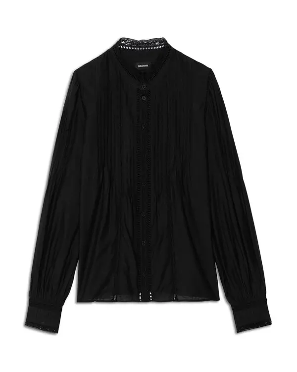 Zadig&Voltaire Timz Tomboy Shirt - Black