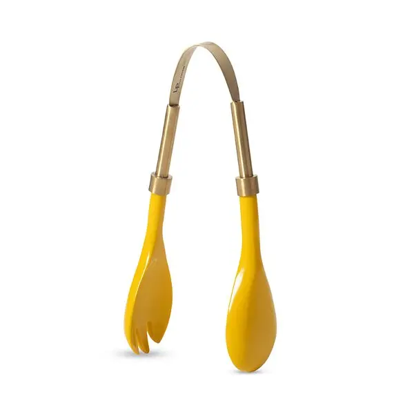 LULU POWERS Resin Server Tongs - Yolk