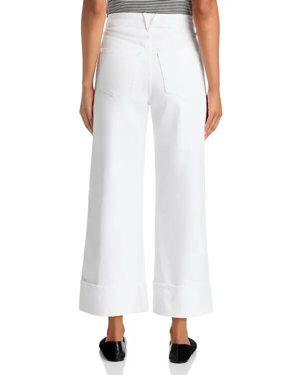 Veronica Beard Taylor Cropped High Rise Jeans