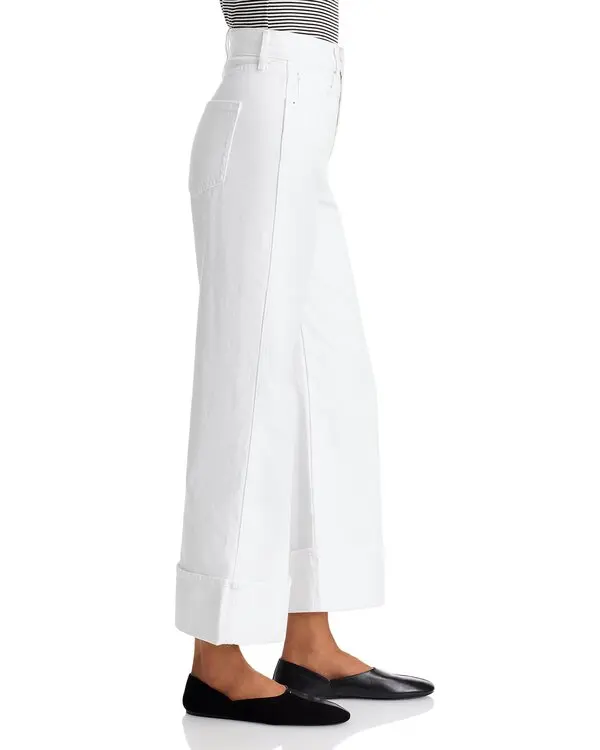 Veronica Beard Taylor Cropped High Rise Jeans