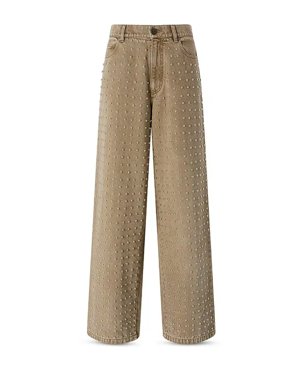 Pinko Lauryn Loose Denim Pants - C