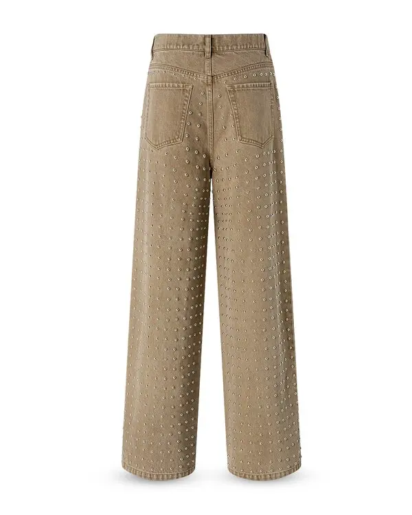 Pinko Lauryn Loose Denim Pants - C