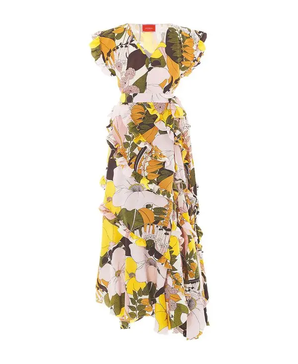La DoubleJ Lollipop Wrap Dress