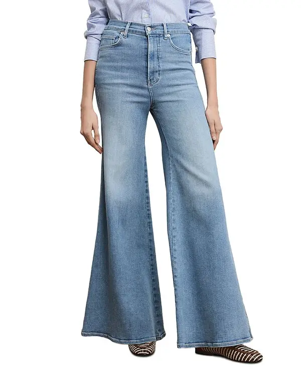 Veronica Beard Jesse High-rise Flare Leg Jeans