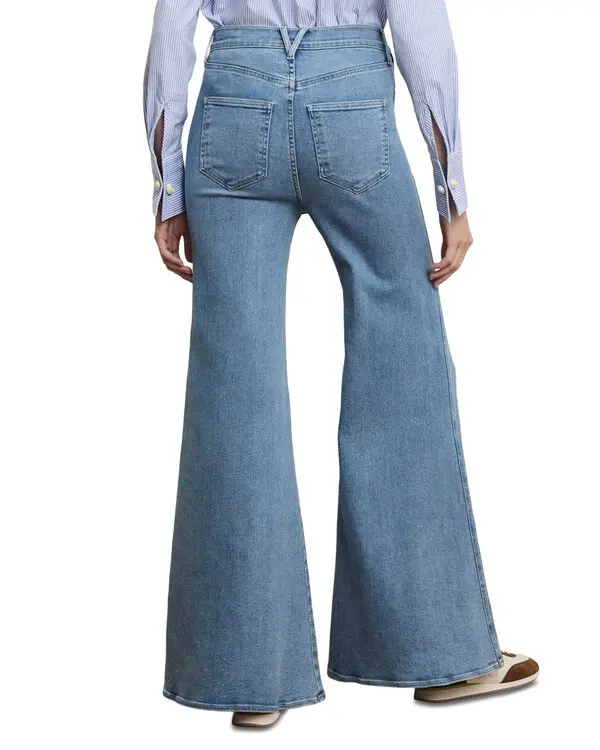 Veronica Beard Jesse High-rise Flare Leg Jeans