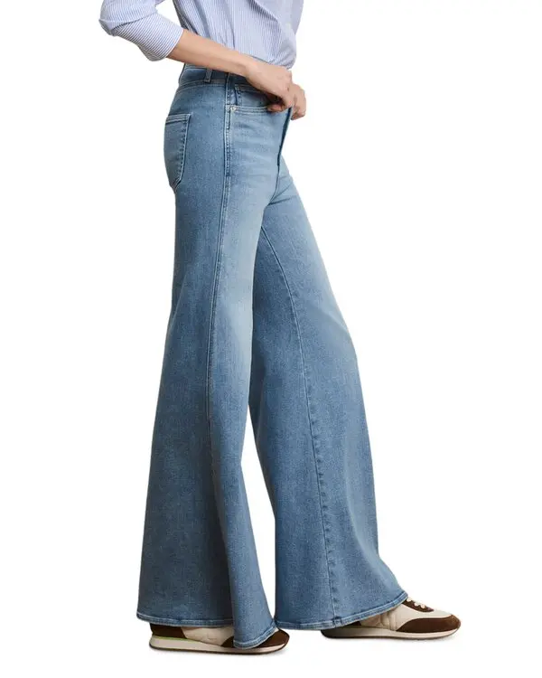Veronica Beard Jesse High-rise Flare Leg Jeans