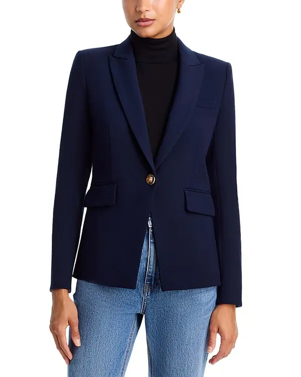 Veronica Beard Miller Single-breasted Blazer - Navy