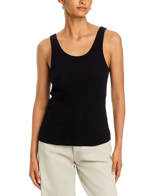 MOTHER The Runner Up Tank Top - Black