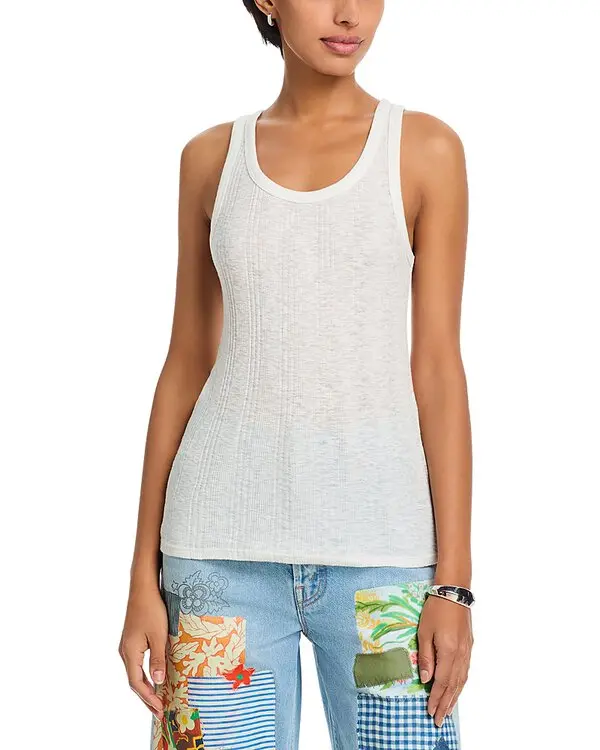 MOTHER The Runner Up Tank Top - Fluff